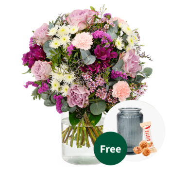 Memory Lane Lilac Bouquet | Bouquets to Haiti